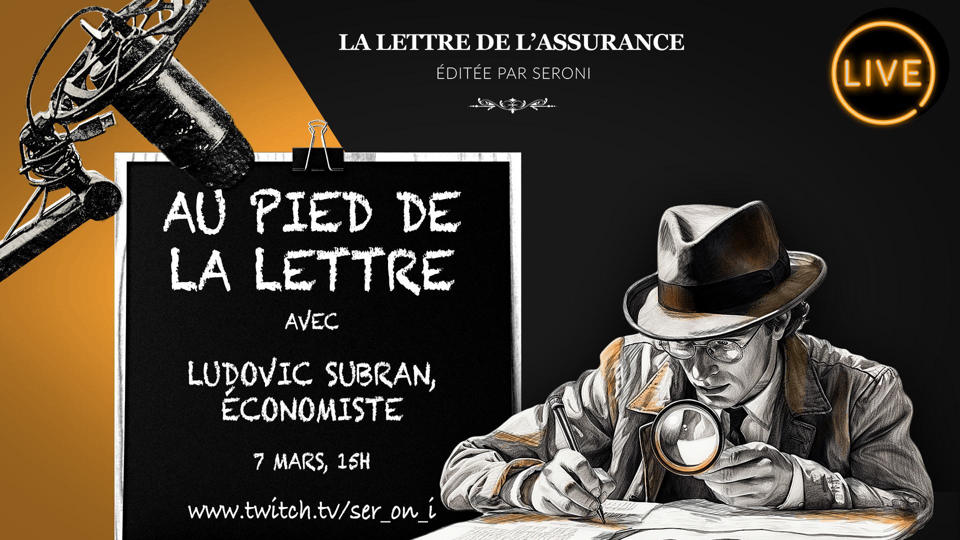 Vidéo : Ludovic Subran pris au pied de La Lettre pour parler économie
